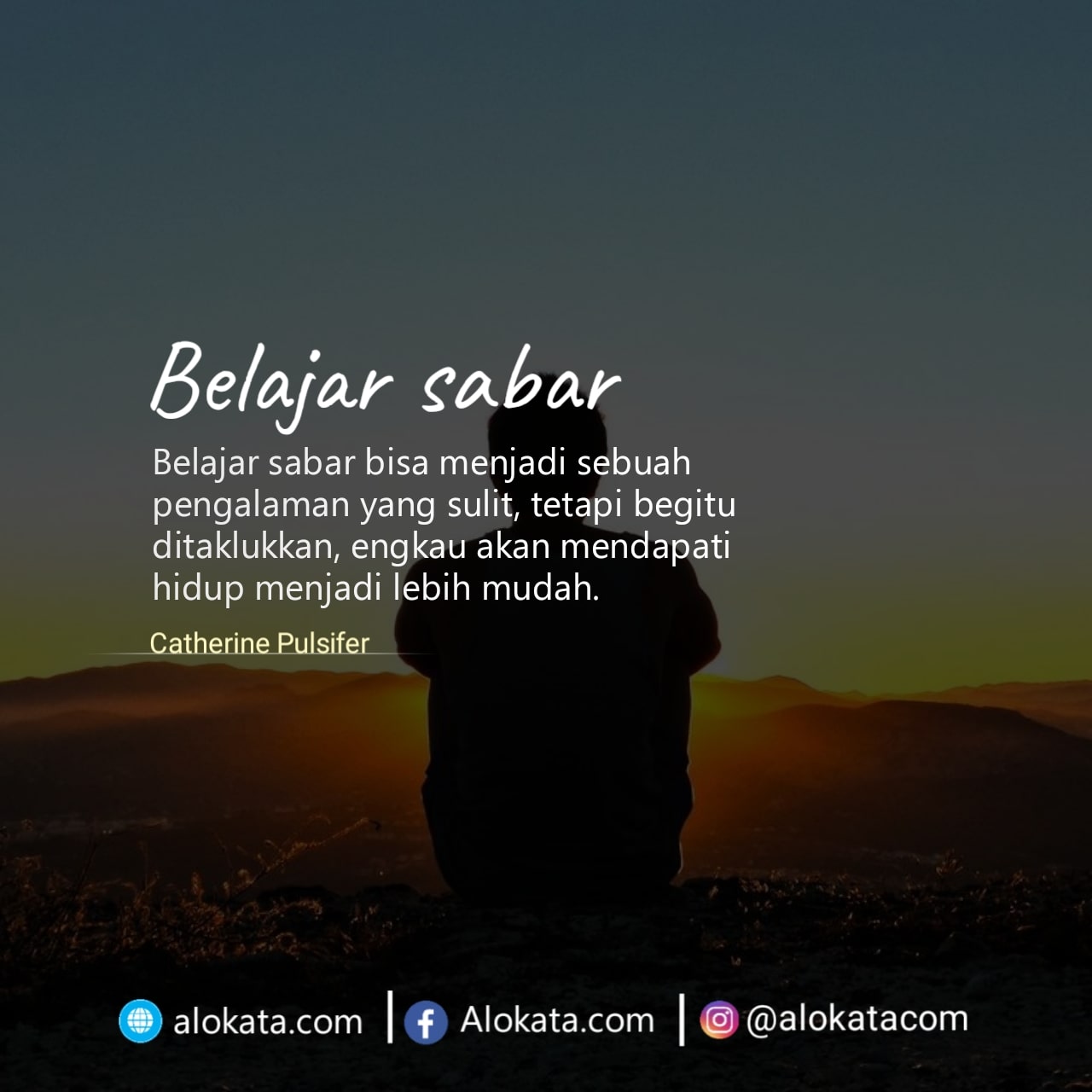 81+ Kata Bijak Tentang Kesabaran, Nasehat Indah Peneguh Jiwa