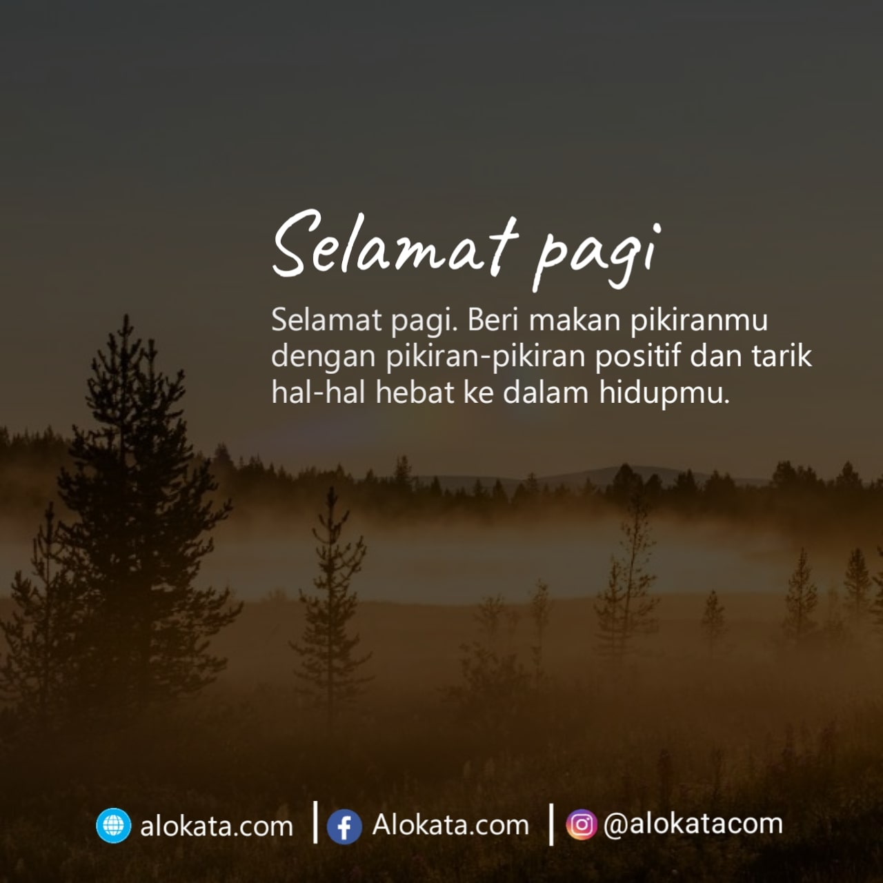 42+ Kata Bijak Tentang Pagi, Awali Harimu dengan Semangat | Alokata.Com